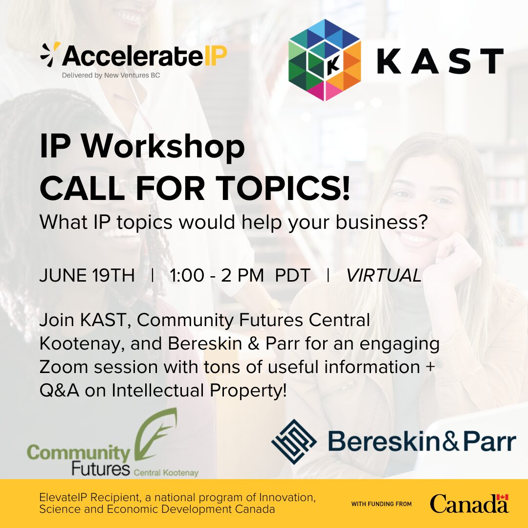 IP Workshop with Bereskin & Parr | KAST