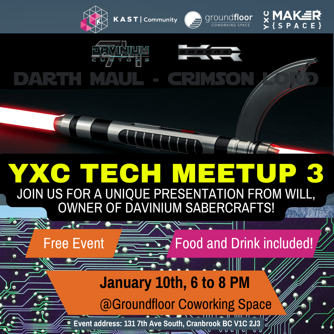 YXC Tech Meetup #3 - Lightsabers from Davinium | KAST